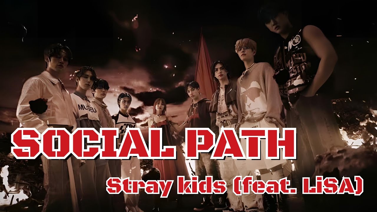 Вчимо пісню SOCIAL PATH - Stray kids (feat. LiSA) Кирилізація - YouTube