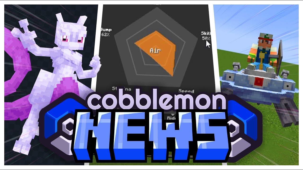 New Pokémon, Legendaries & Multiplayer Mounts Coming to Cobblemon ...