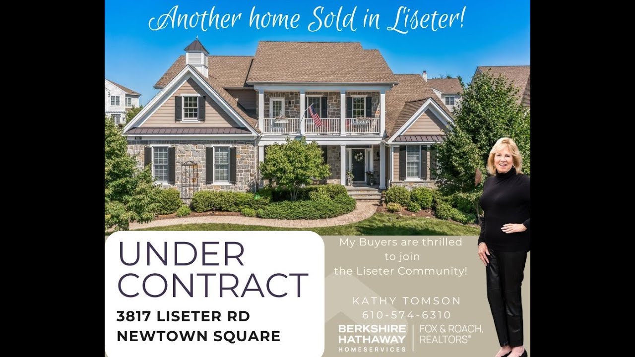 📝 𝗨𝗡𝗗𝗘𝗥 𝗖𝗢𝗡𝗧𝗥𝗔𝗖𝗧 🏡 𝗶𝗻 𝗟𝗶𝘀𝗲𝘁𝗲𝗿 3817 Liseter Rd, Newtown Square - YouTube