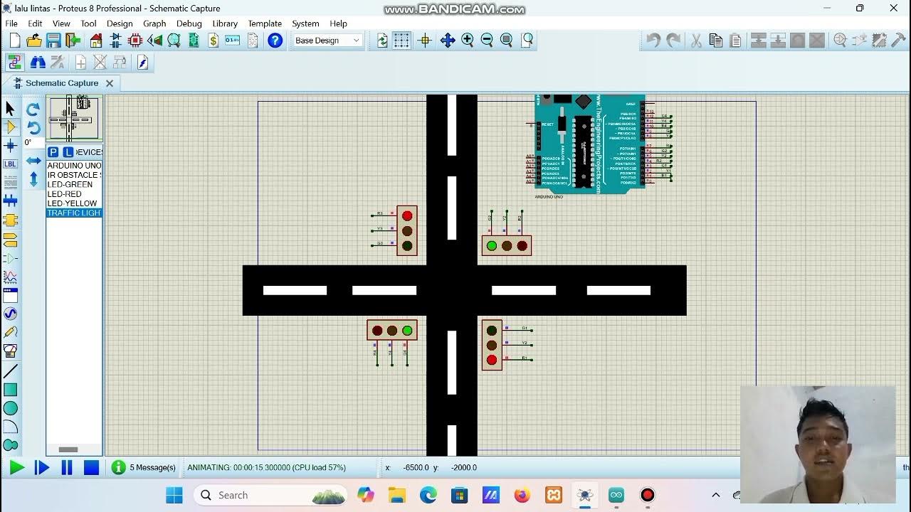Membuat Rangkain Lampu lalu Lintas Menggunakan Arduino Uno - YouTube