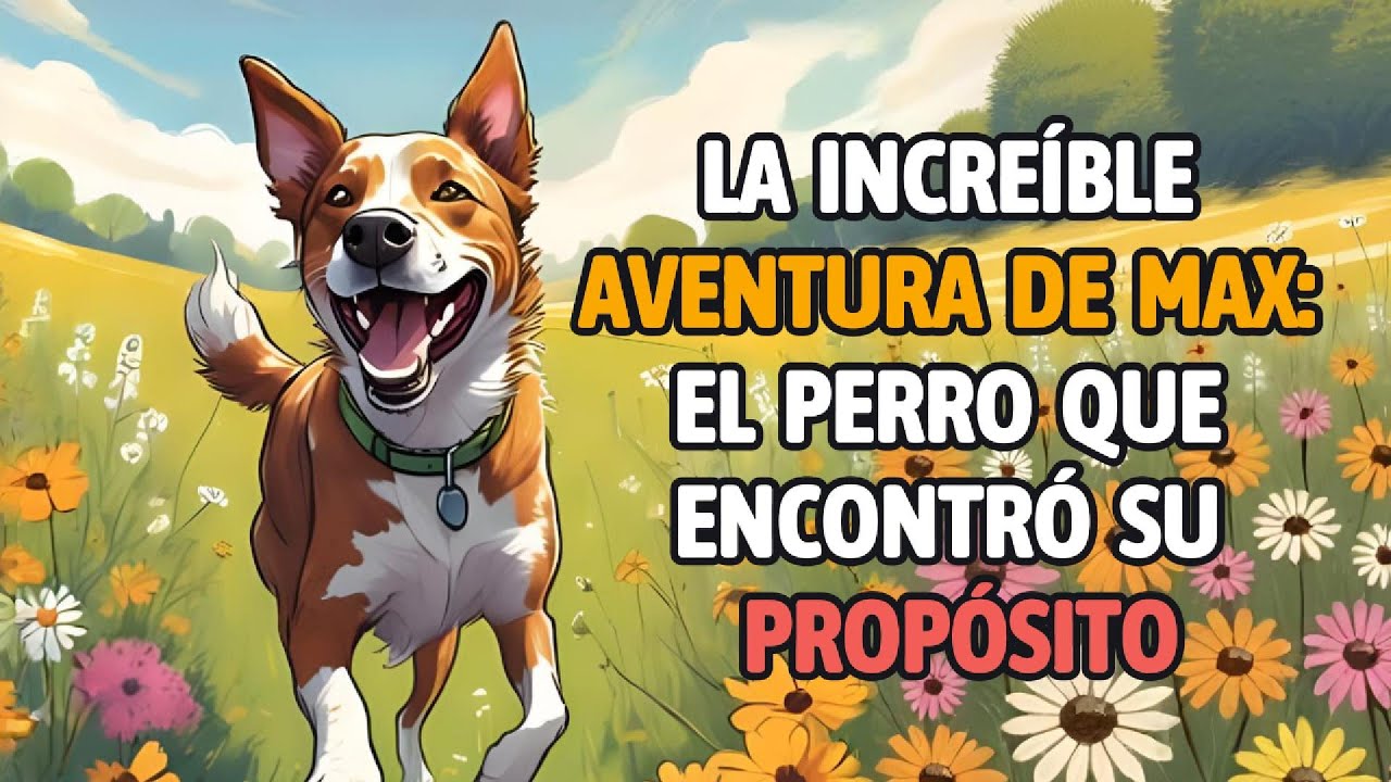 La Increíble AVENTURA DE MAX: El Perro que Encontró su PROPÓSITO - YouTube