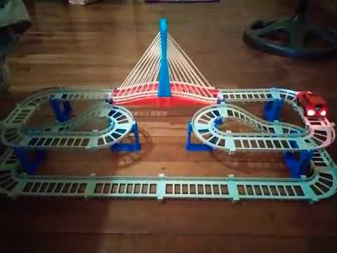 bridge racing toy - YouTube