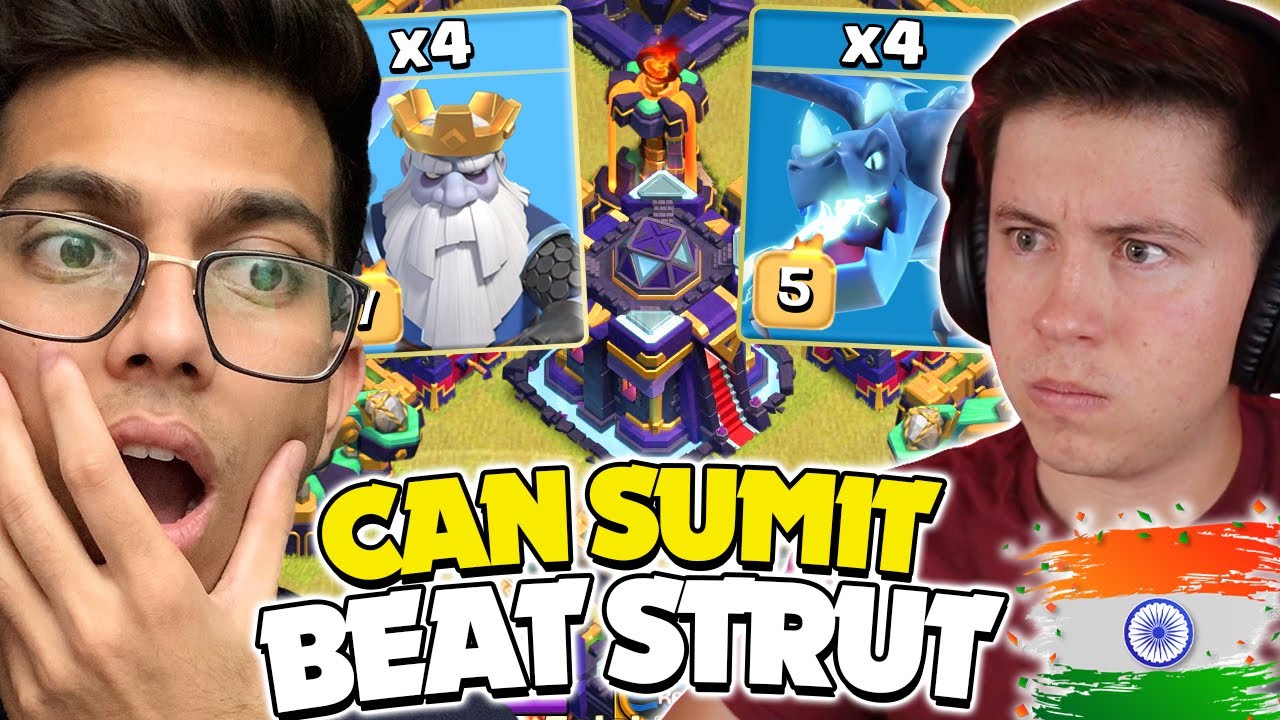 Sumit Royal Ghosts vs Strut E-Dragons $100 MATCH (Clash of Clans) - YouTube