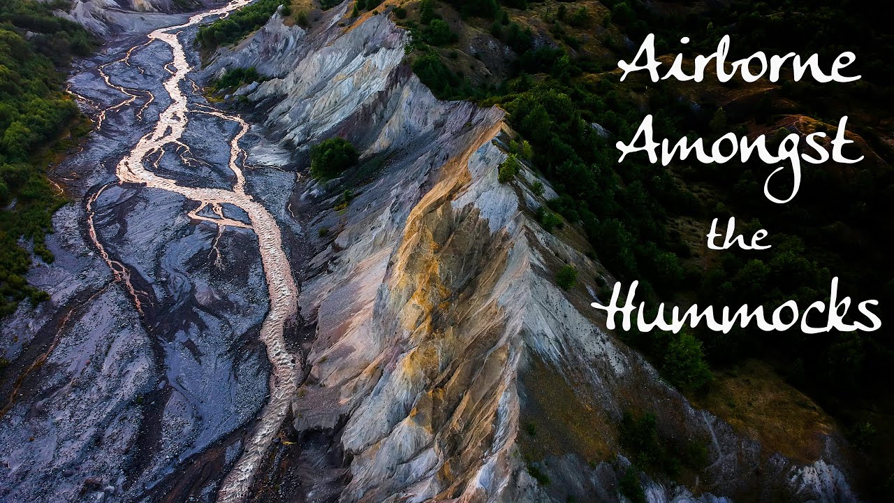 Airborne amongst the Hummocks - YouTube