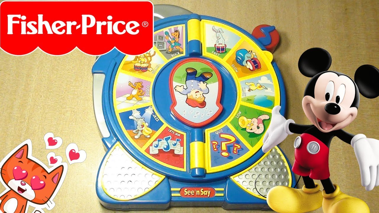 Fisher Price Mattel Musical Instrument See N' Say/ Обзор игрушек ...