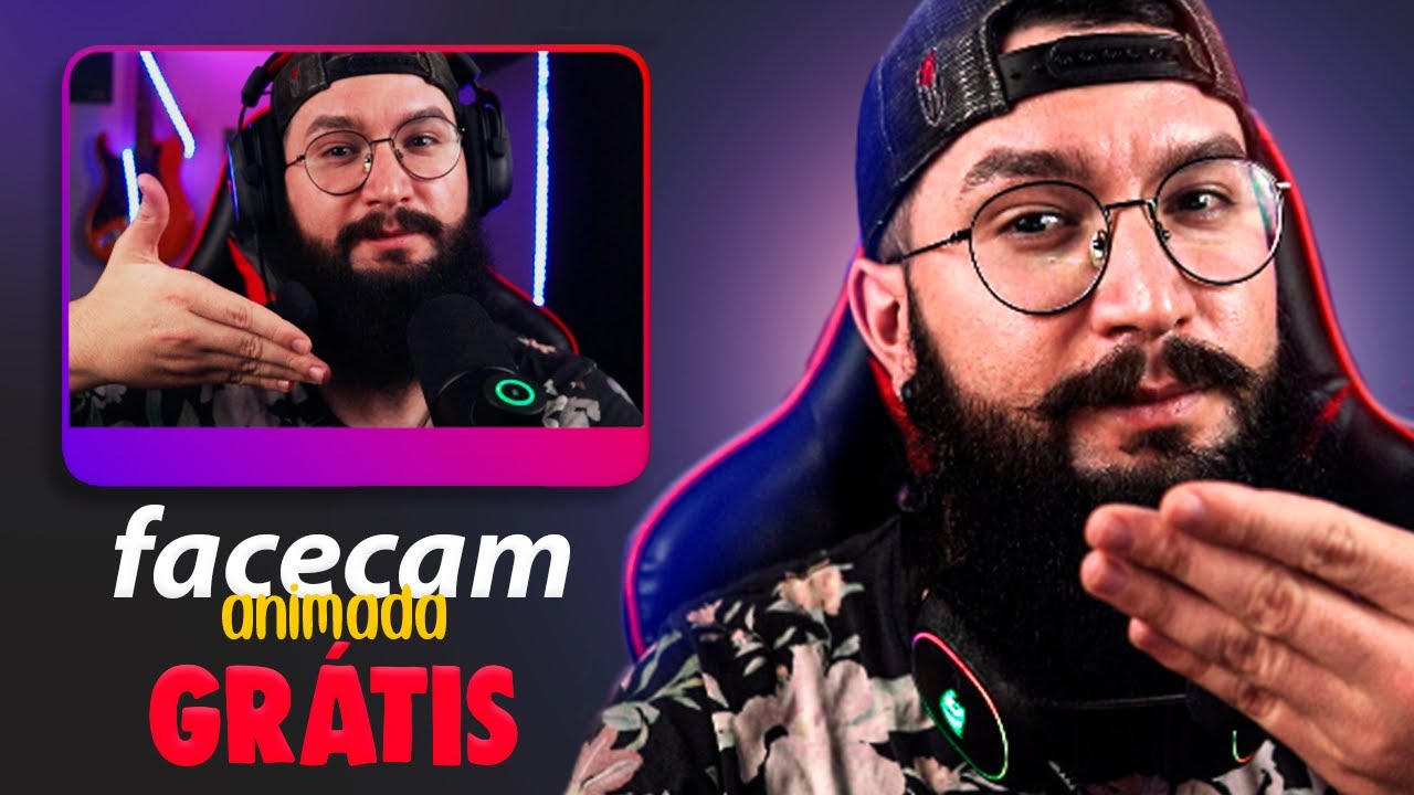 Facecam animada e personalizável grátis - para suas lives +dicas ...