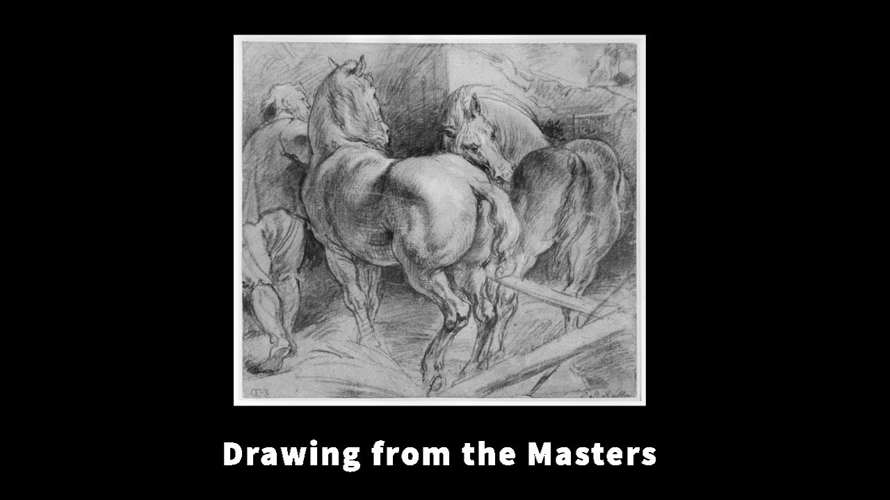Learn from the Masters - COPYING DRAWINGS - YouTube