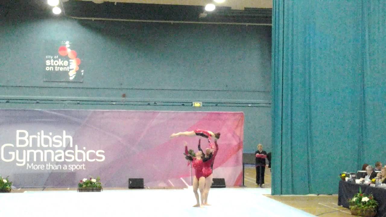 Acrobay 12-18 WG Balance Routine British Acro Gymnastics Championship ...