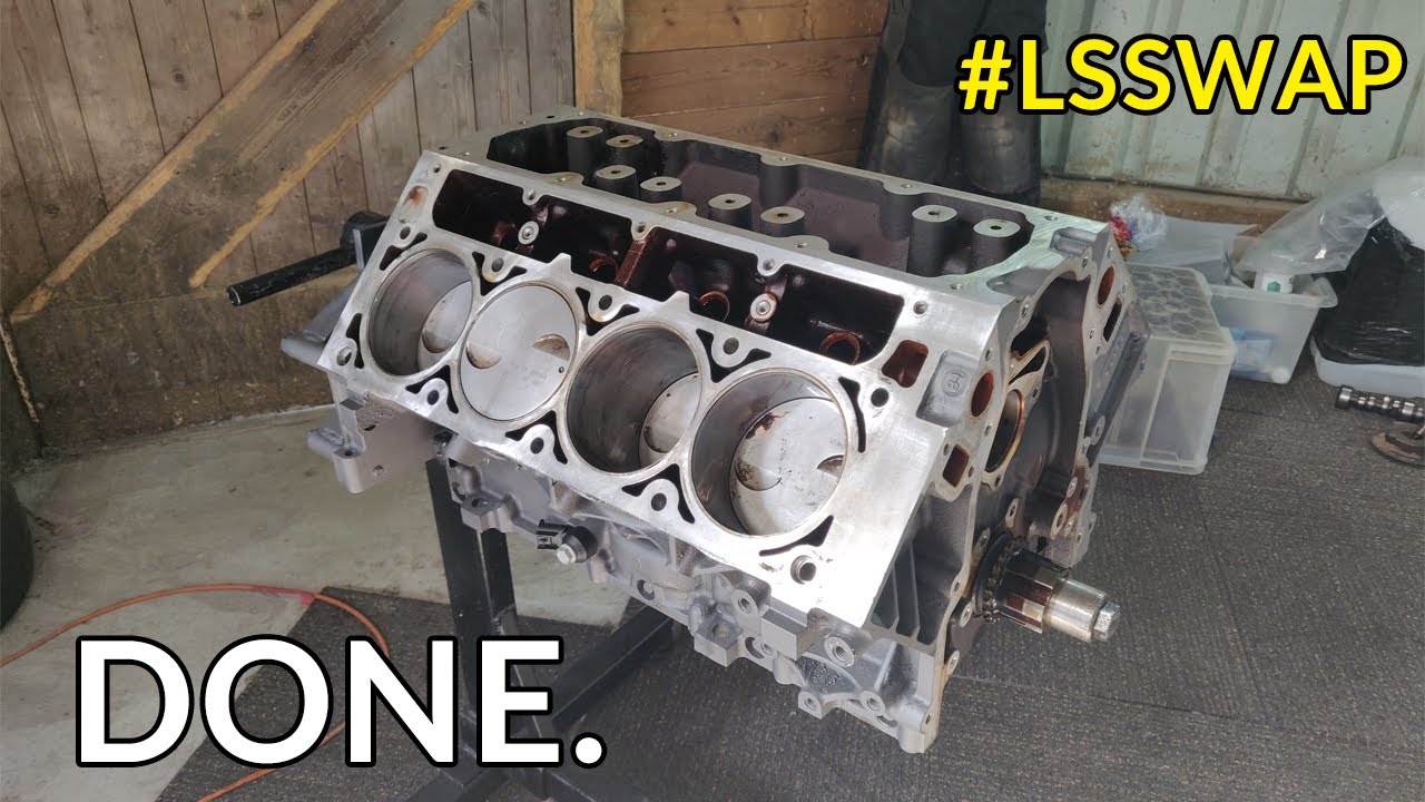 LS3 Bottom end build - Now featuring more pistons! - YouTube