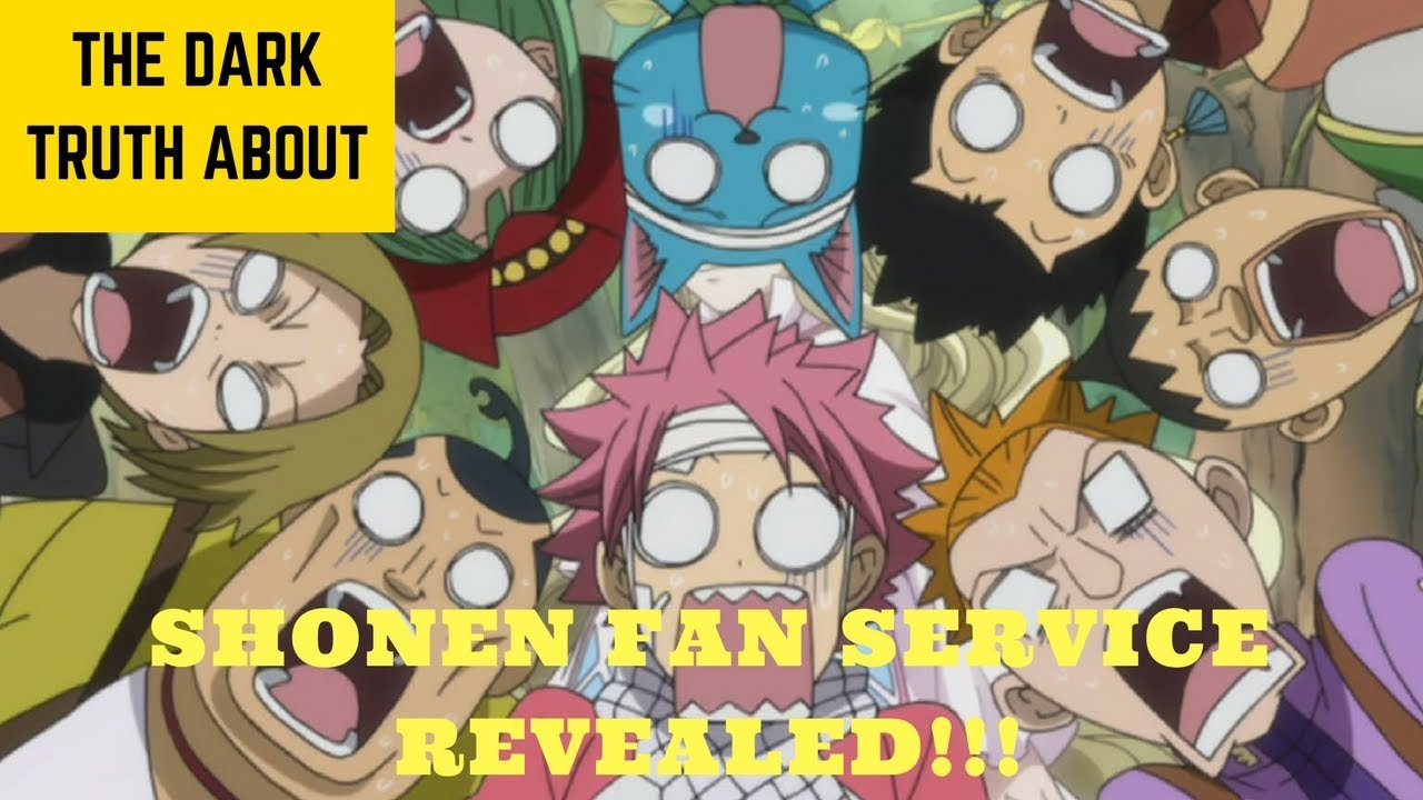 The Dark Truth About Shonen Fan Service Revealed!!! - YouTube