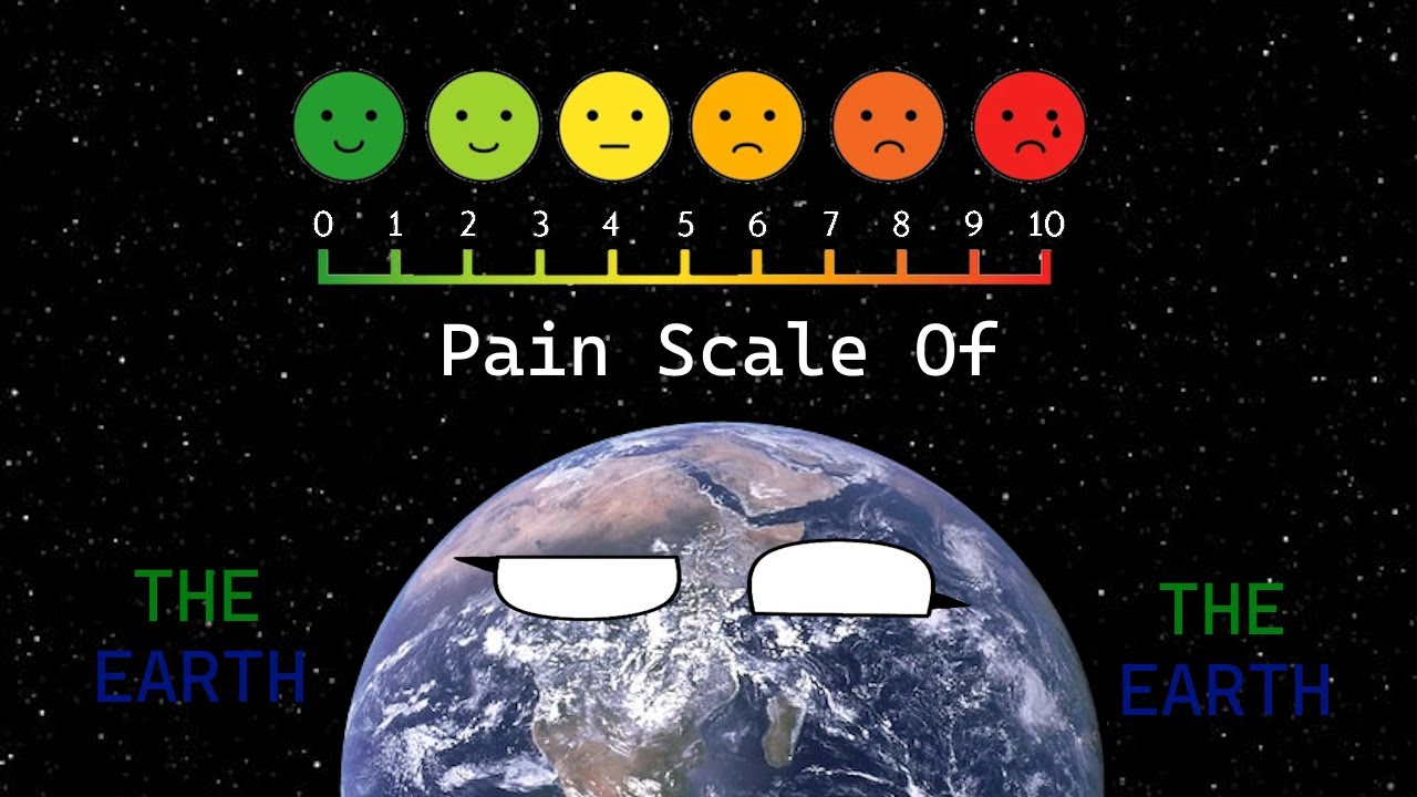 The Pain Scale Meme Of The Earth - YouTube