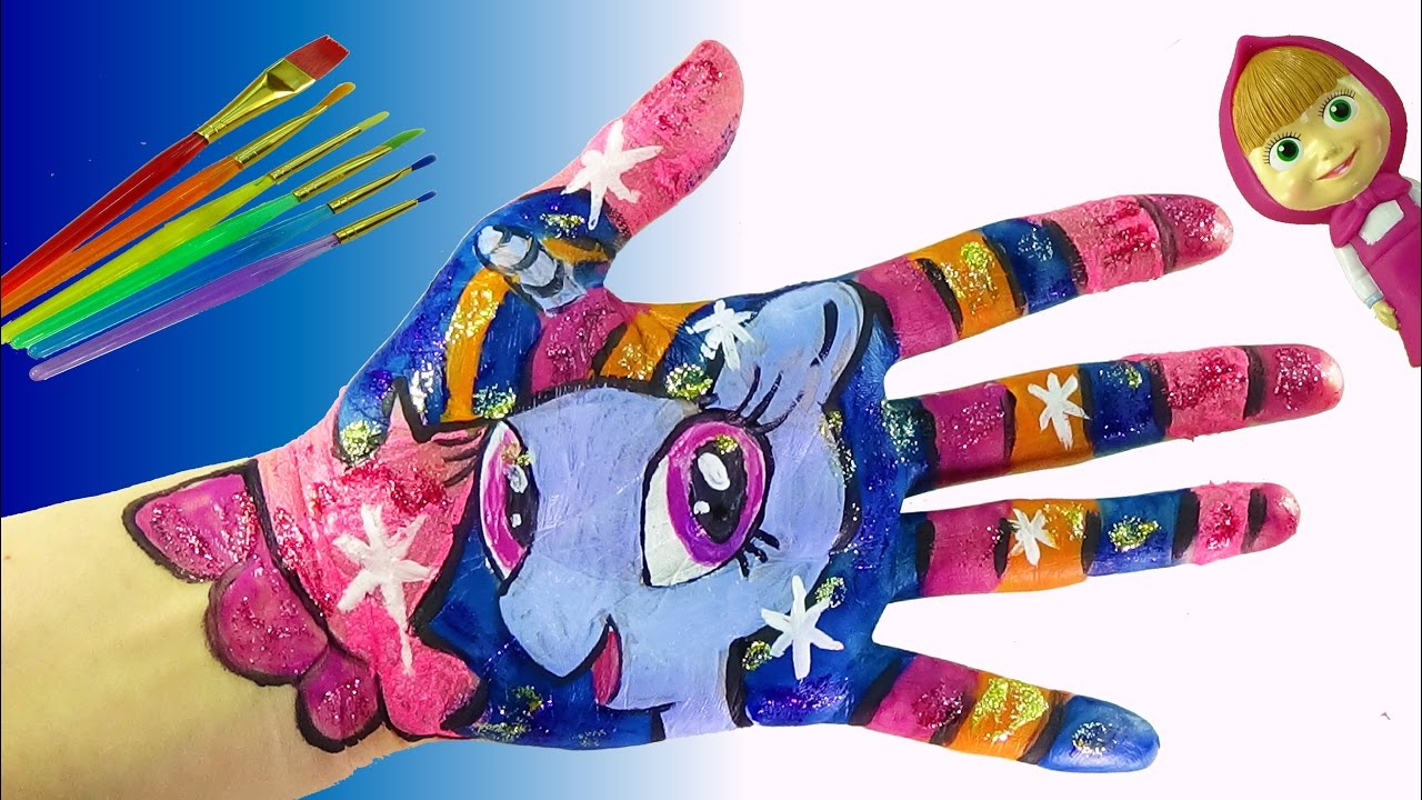 Learning Colors Video for Children Body Painting | Learn Colors with ...