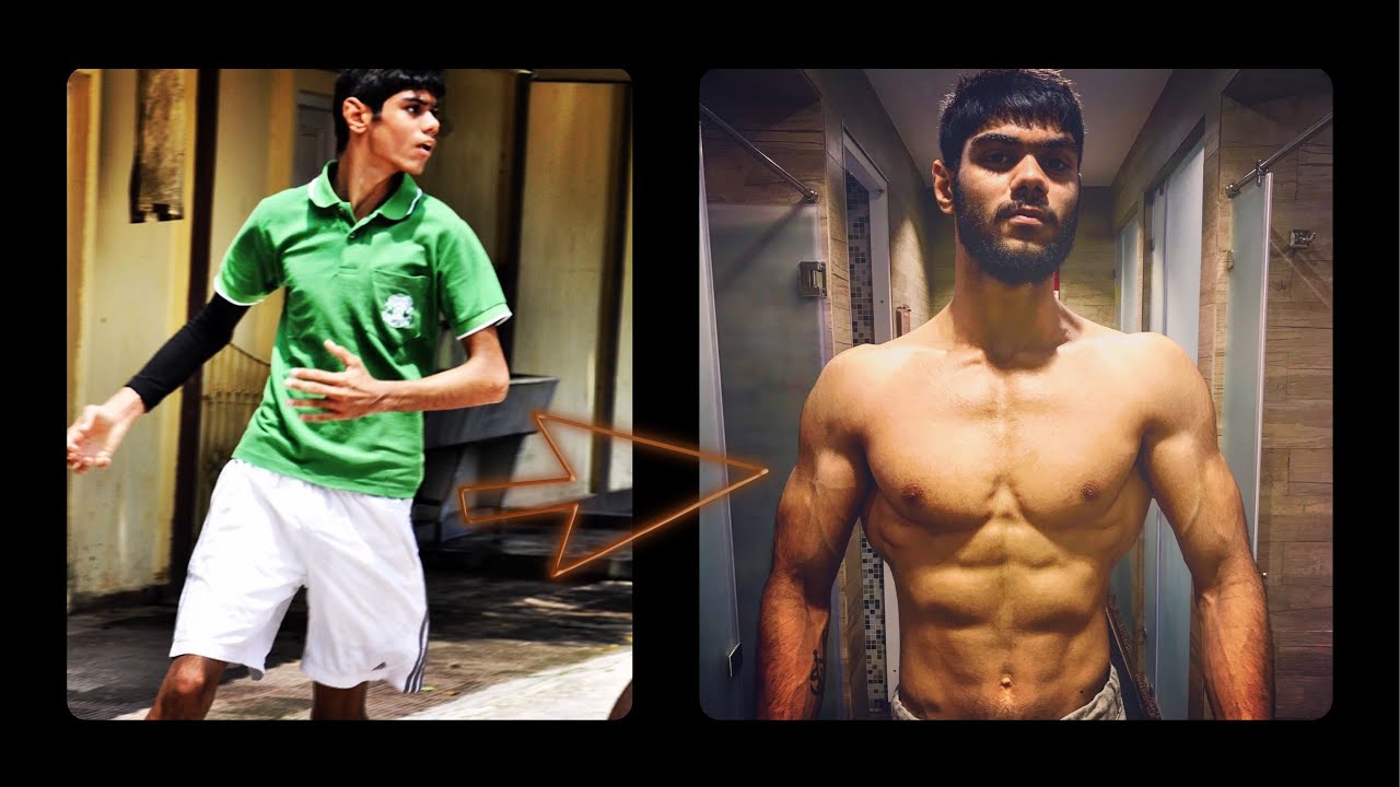 2.5 YEARS NATURAL BODY TRANSFORMATION | SKINNY ⏩ RIPPED| INDIAN | - YouTube
