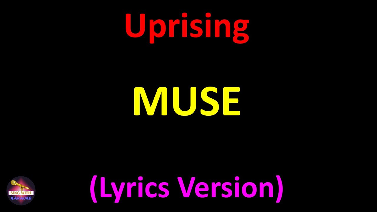 Muse - Uprising (Lyrics version) - YouTube