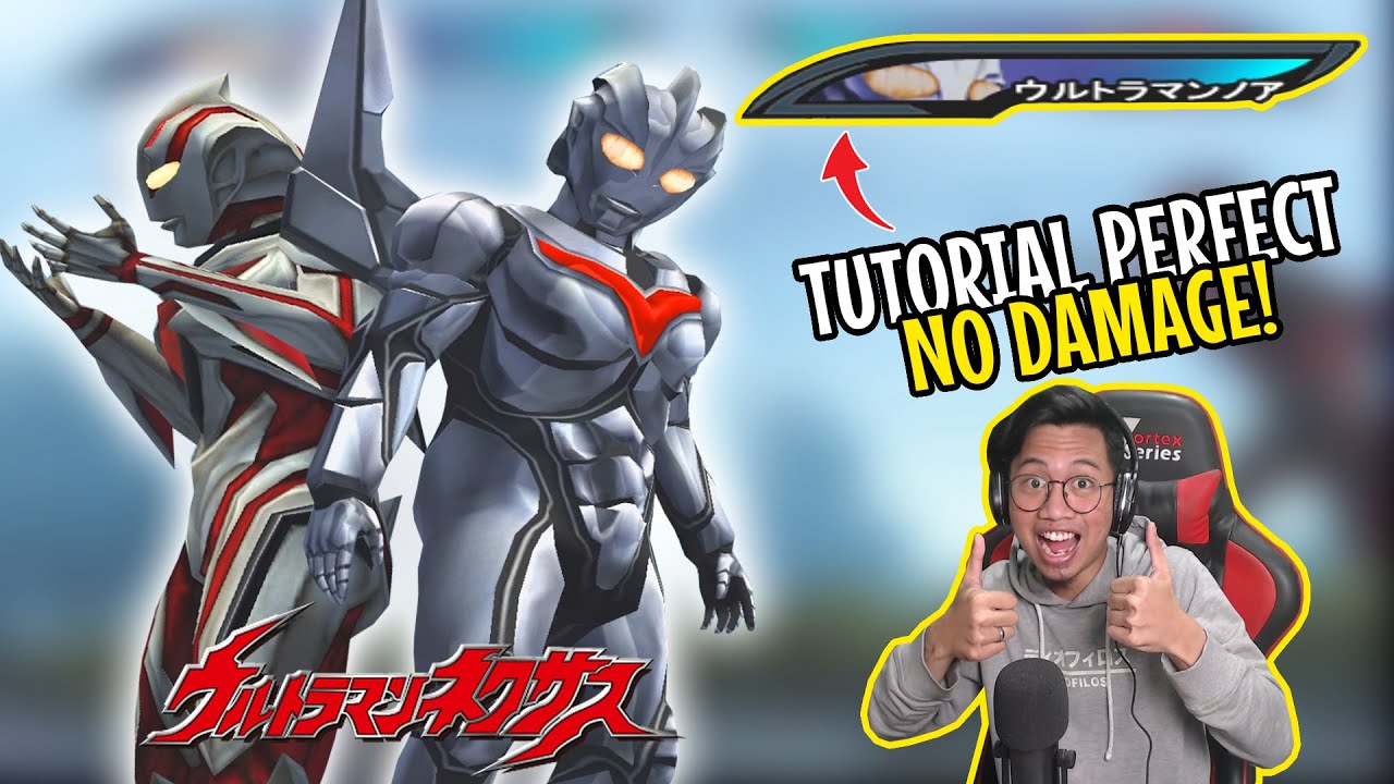 TUTORIAL PERFECT NO DAMAGE GAME ULTRAMAN NEXUS PS2! AUTO JAGO DAN KEREN ...