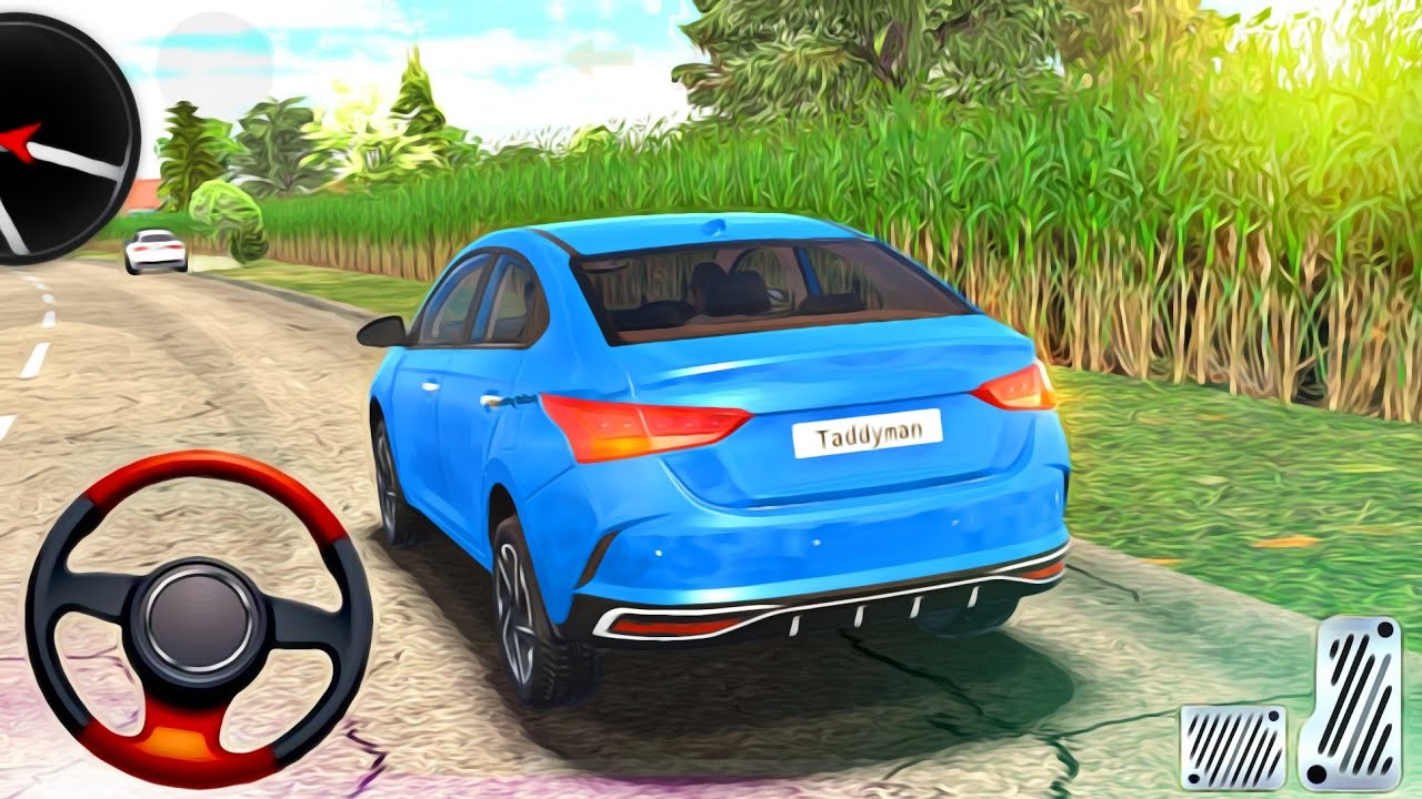 Indian Cars Simulator Game - Hyundai Verna Car Driving - Kar Wala Game ...