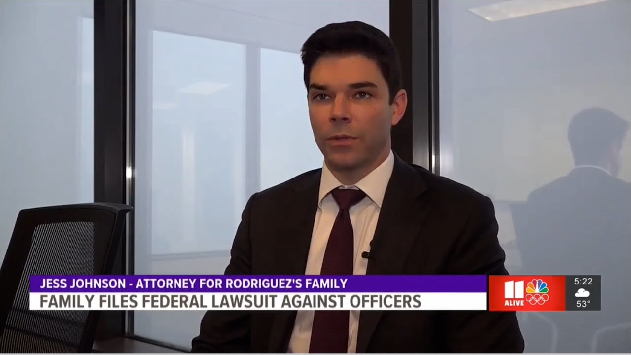 Jess Johnson is interviewed about filing a 1983 civil rights lawsuit ...