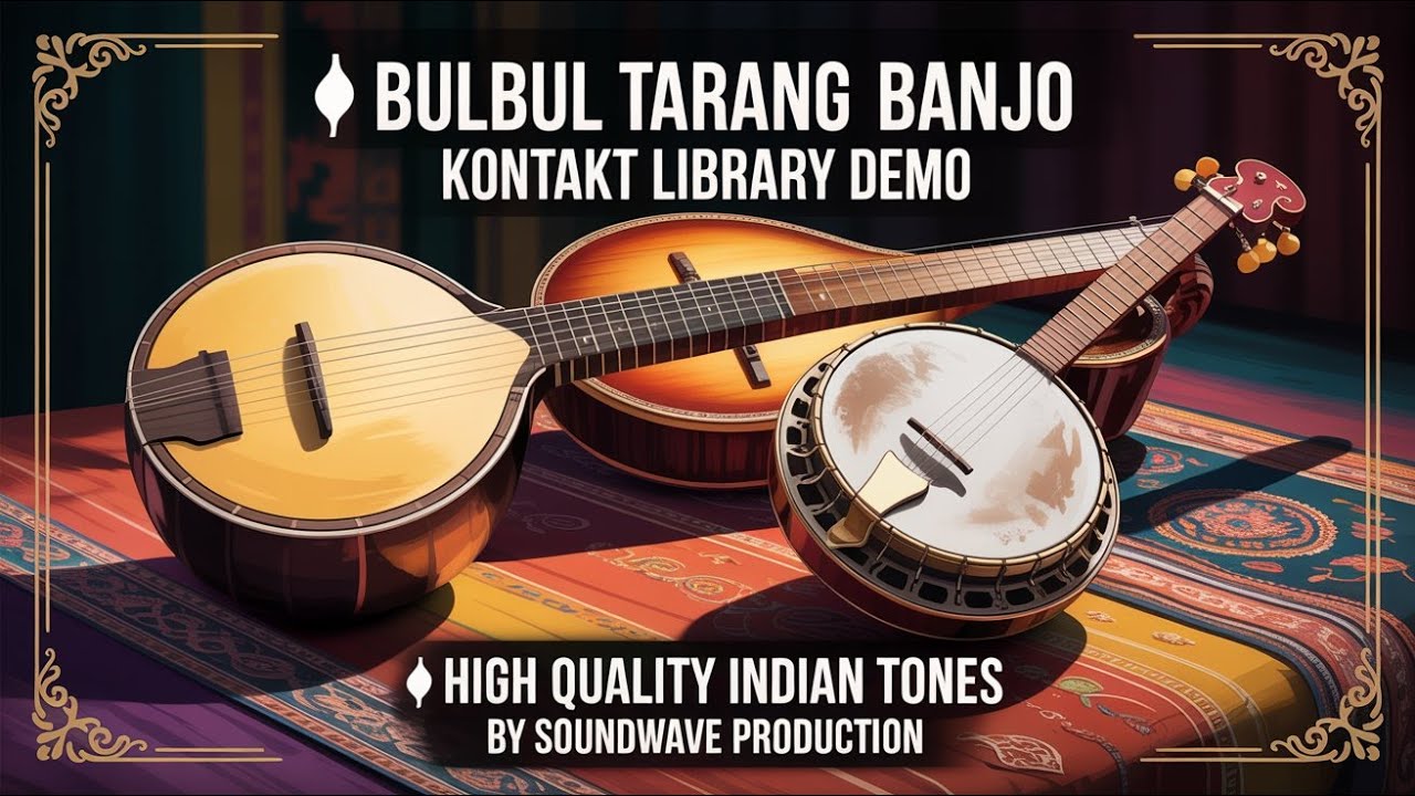 🎶 Bulbul Tarang Banjo | Indian Banjo Kontakt Library | High Quality ...