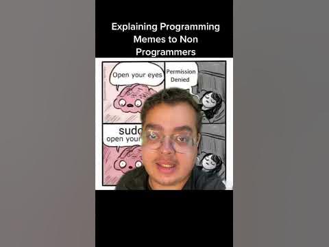 Explaining Programming memes to non programmers #shorts #programming #memes - YouTube