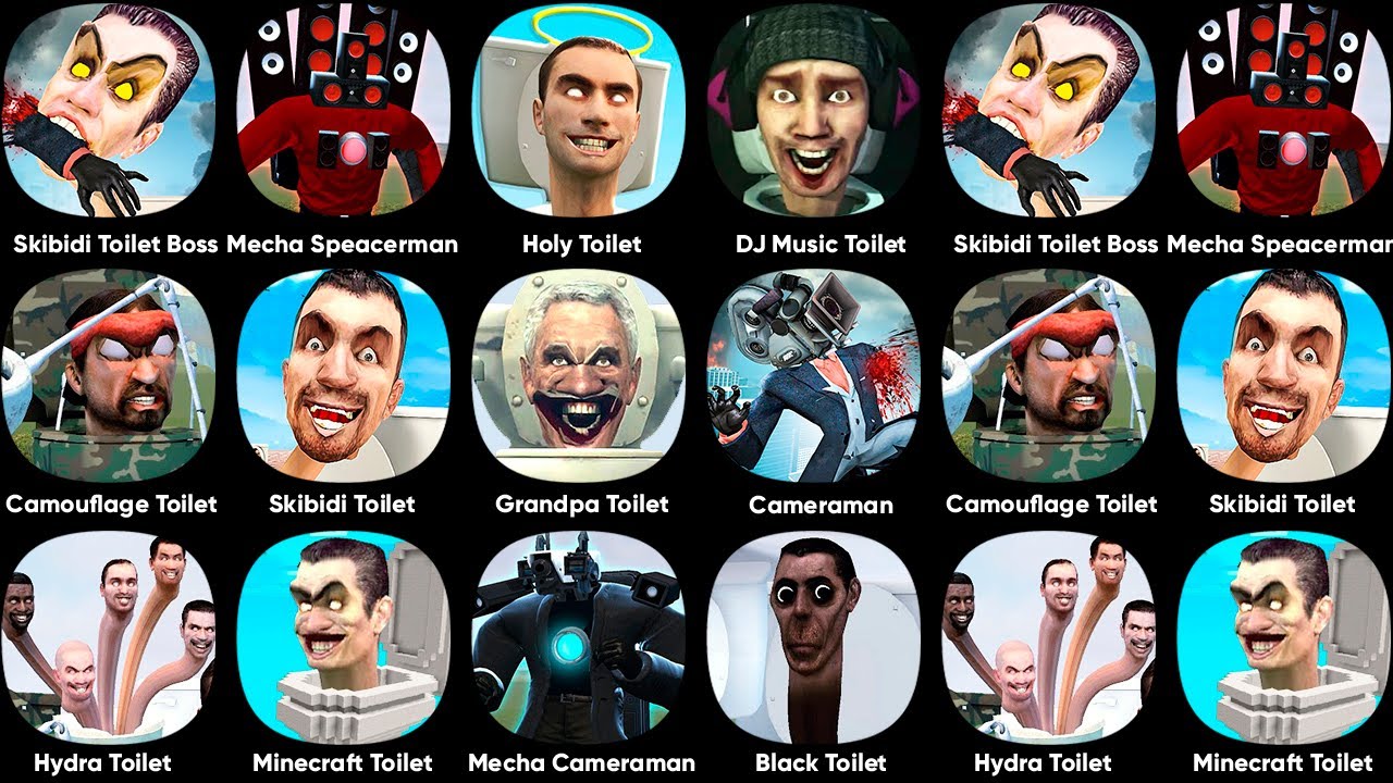 Skibidi Toilet all episodes and SEASONS 1-31 - Skibidi Toilet Boss ...