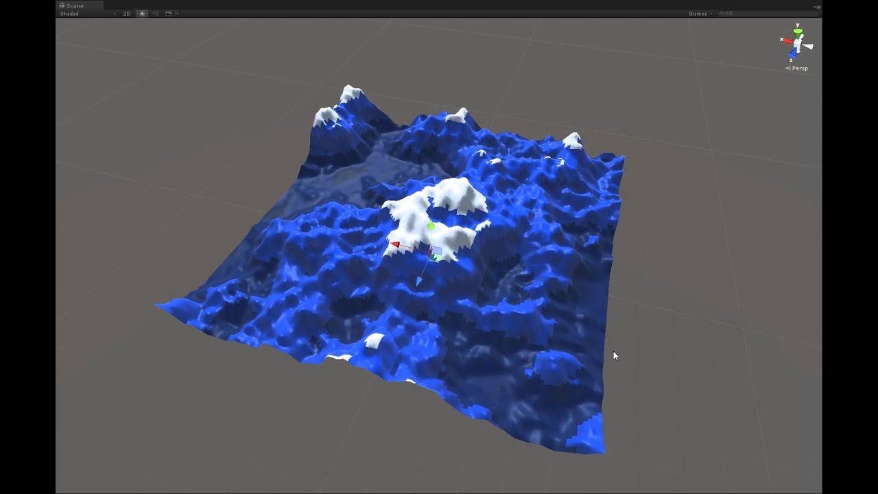 Unity Procedural Water - YouTube