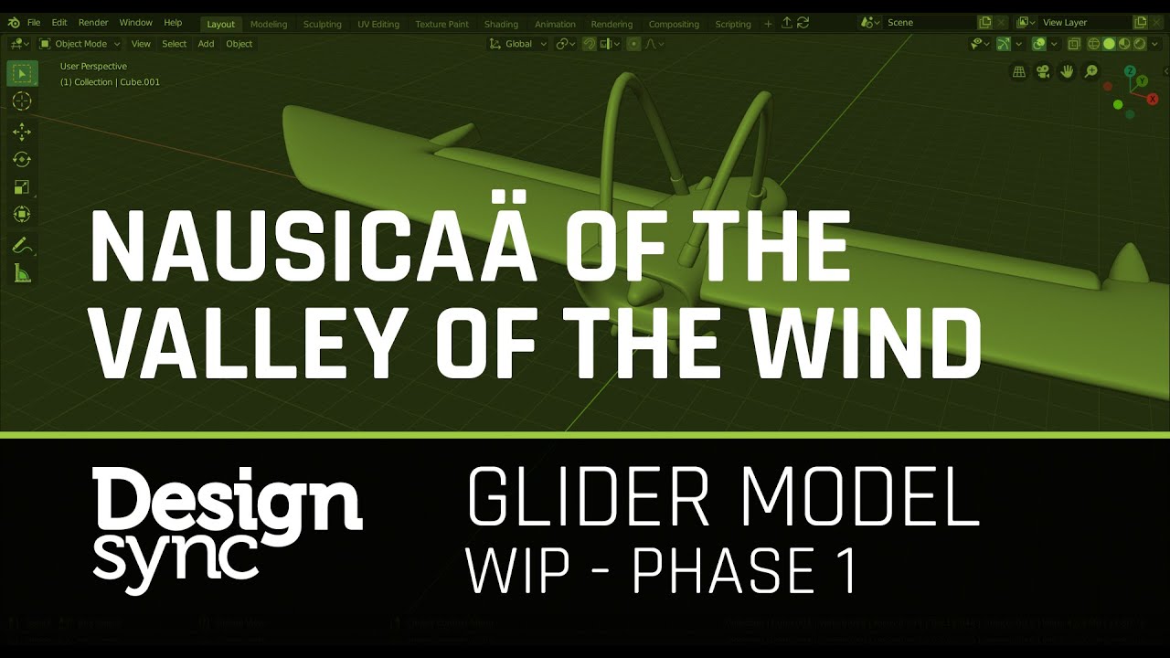 Studio Ghibli - Nausicaä of the Valley of the Wind Glider | PHASE 1 ...