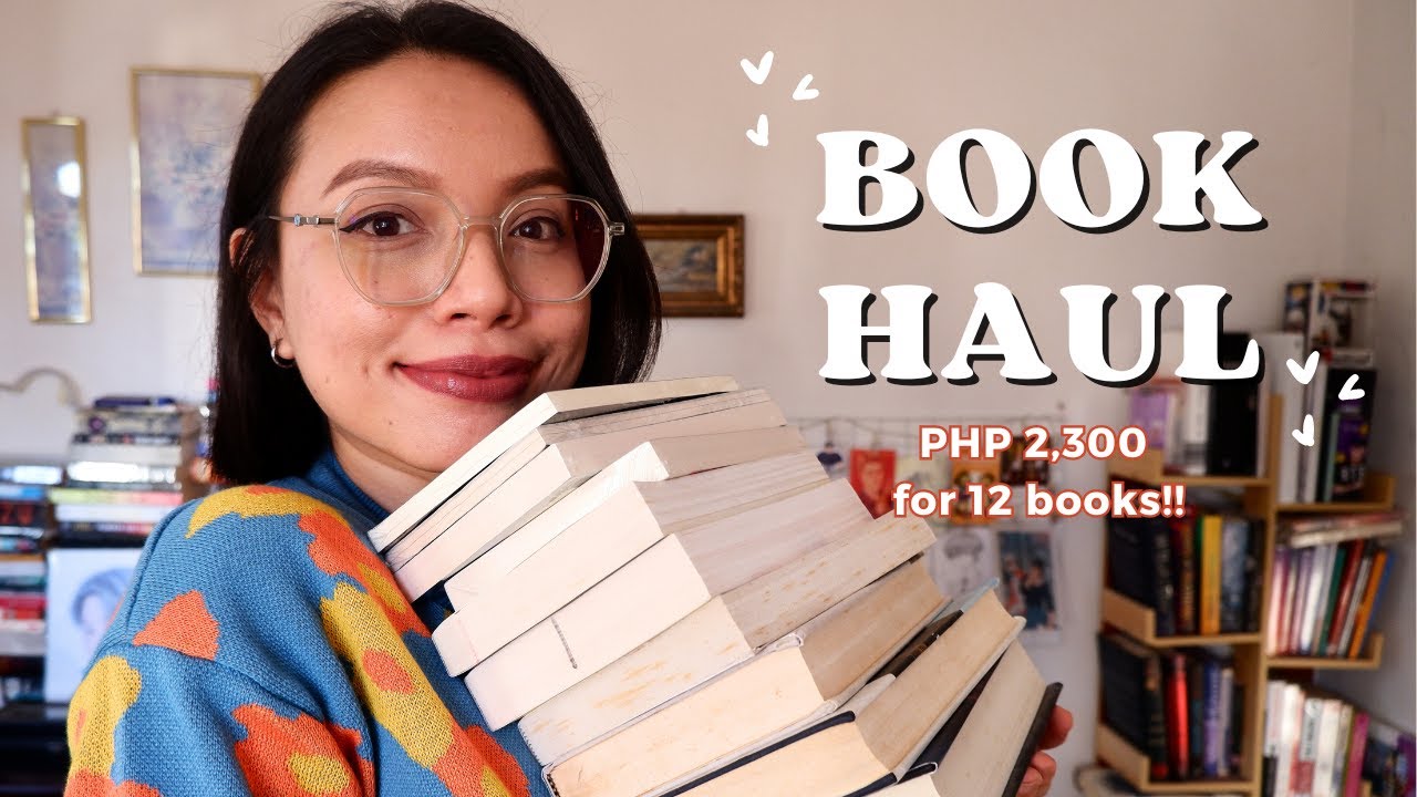 12 books for 2k+ pesos!! | birthday book haul 📚 | Filipino Booktuber 🇵🇭 ...