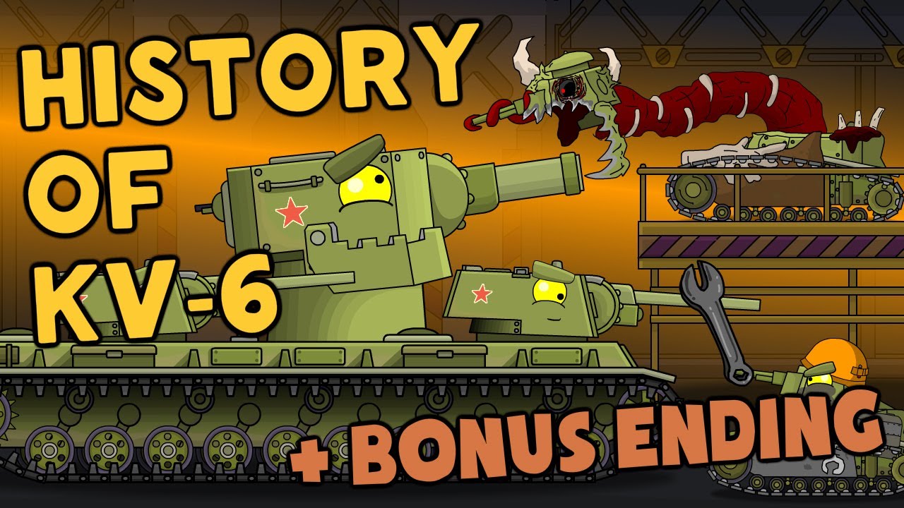 All episodes: The history of the creation of KV-6 + a bonus ending - Cartoons about tanks - YouTube