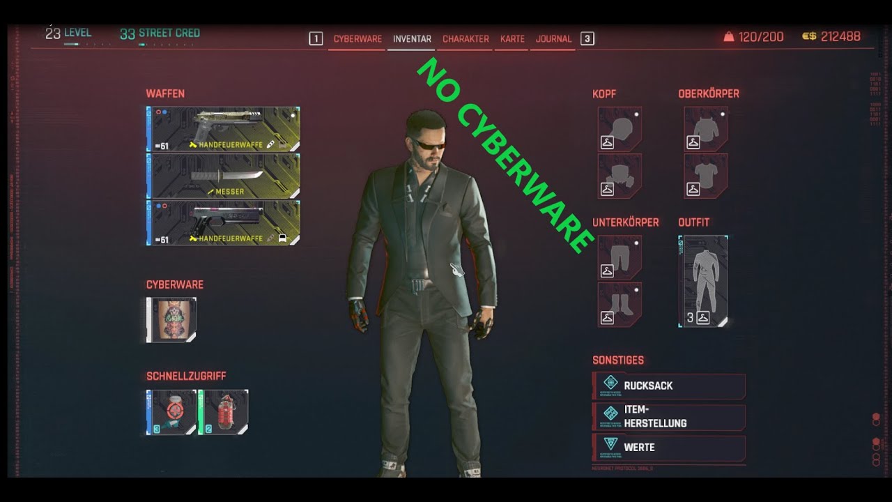 V built different without Cyberware | Cyberpunk 2077: Phantom Liberty ...