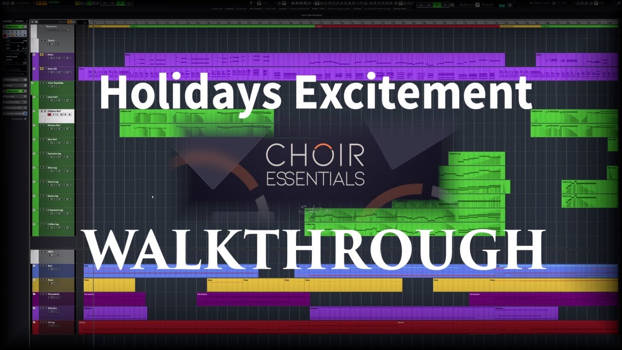 Holidays Excitement Walkthrough - Choir Essentials - YouTube