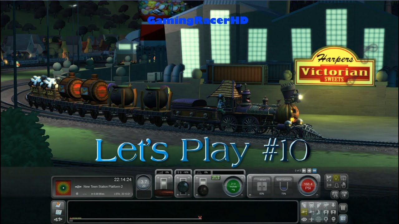 Train Simulator 2015 - Let's Play #10 - Spirit Of Halloween 3 - Party ...