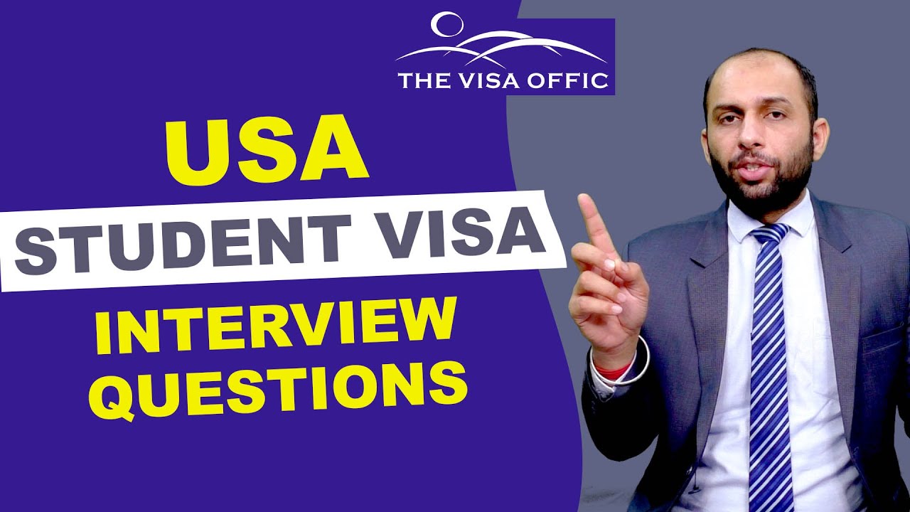 USA STUDENT VISA INTERVIEW QUESTIONS | STUDY ABROAD VISA - YouTube