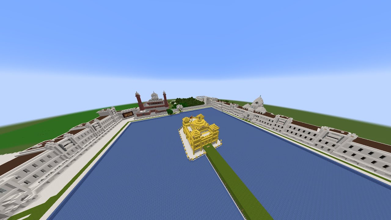 Building GOLDEN TEMPLE In Minecraft | WAHEGURU | MINECRAFT - YouTube