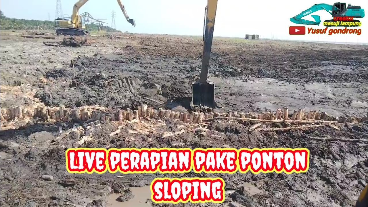 Live Kerja perapian pake ponton - YouTube