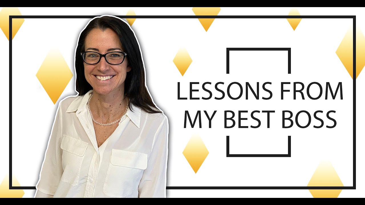 Lessons From My Best Boss - YouTube