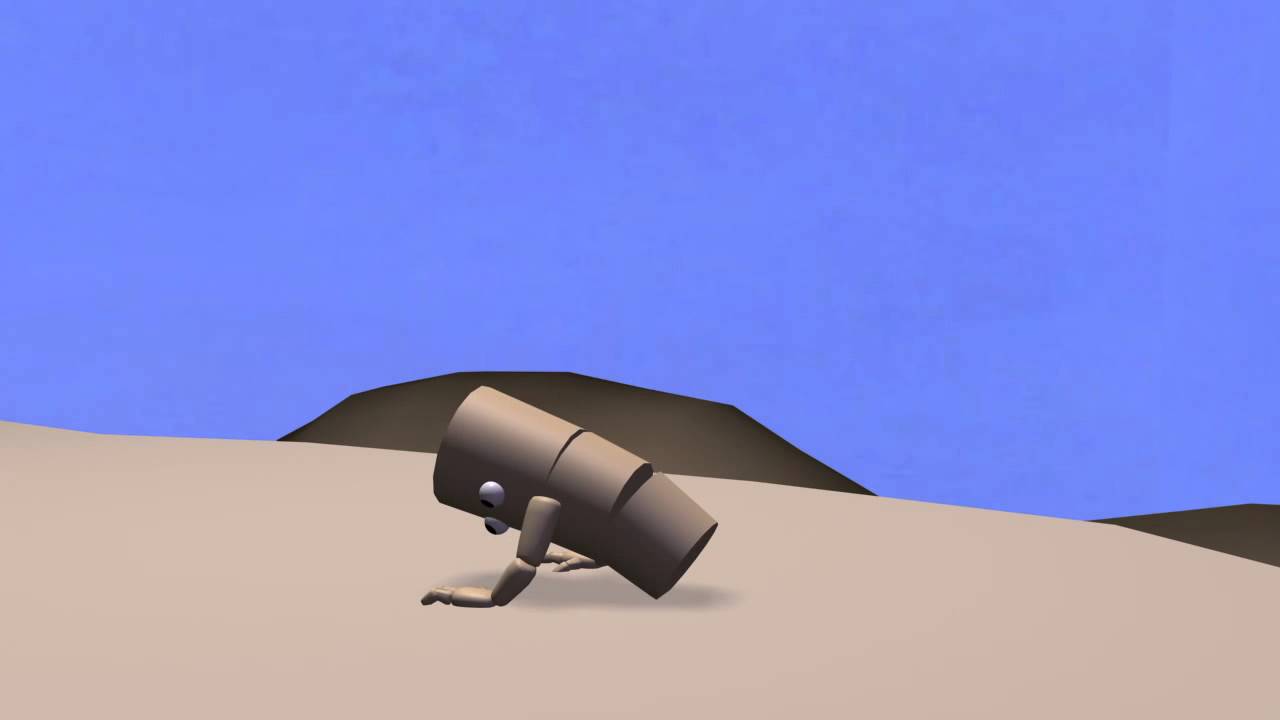 3D Animation (Dummy man) - YouTube