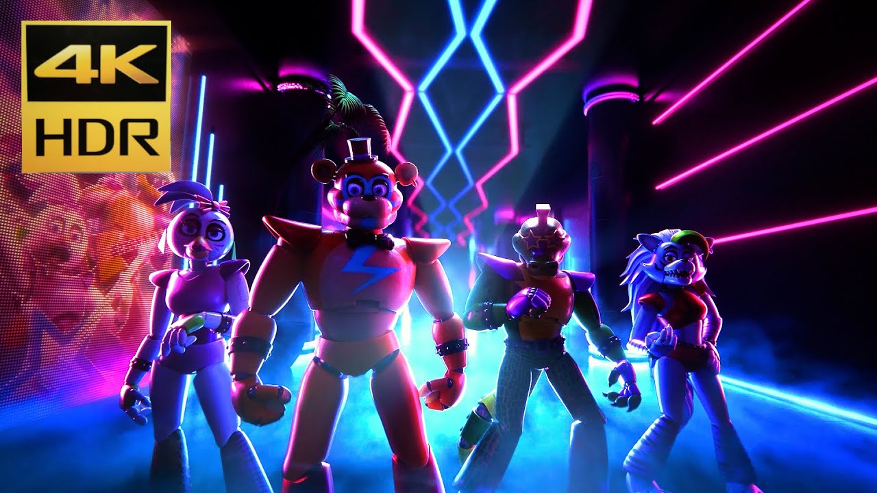 FNAF Security Breach Opening Rec. 2020 4K HDR10+ - YouTube