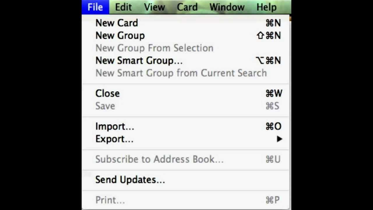 Mac How To Create Contact Group In Address Book HD YouTube Mac How To Create Contact Group In Address Book HD YouTube