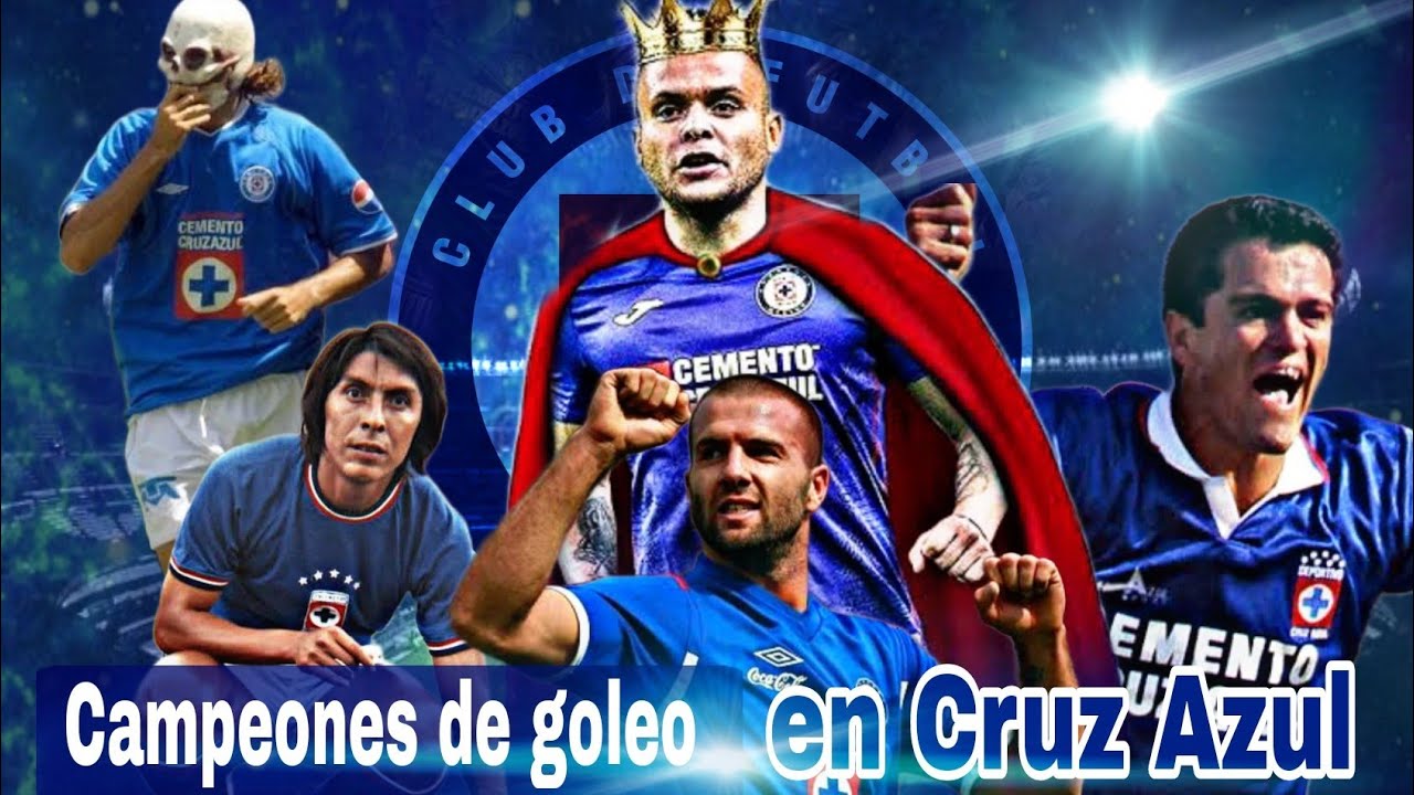 Los 5 Campeones de Goleo con Cruz Azul - YouTube