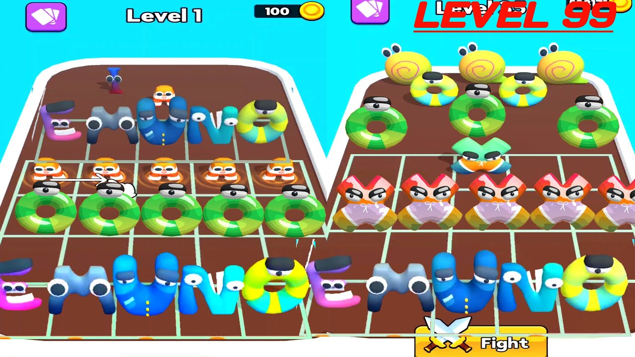 Max Level In Merge Alphabet ABC Letter - YouTube