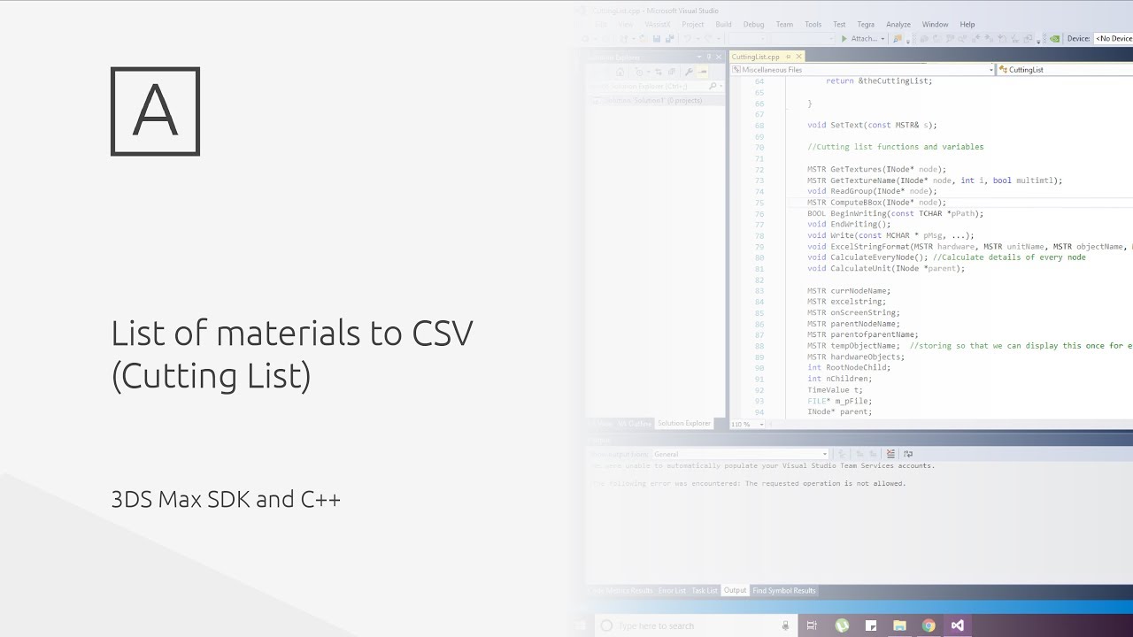 List of materials (Cutting List) - YouTube
