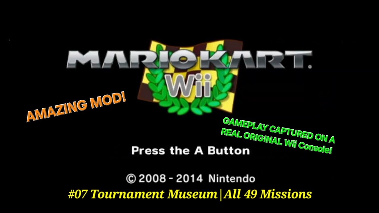 Mario Kart Wii (Wii/100%) #07 Tournament Museum|All 49 Missions|MKWii ...