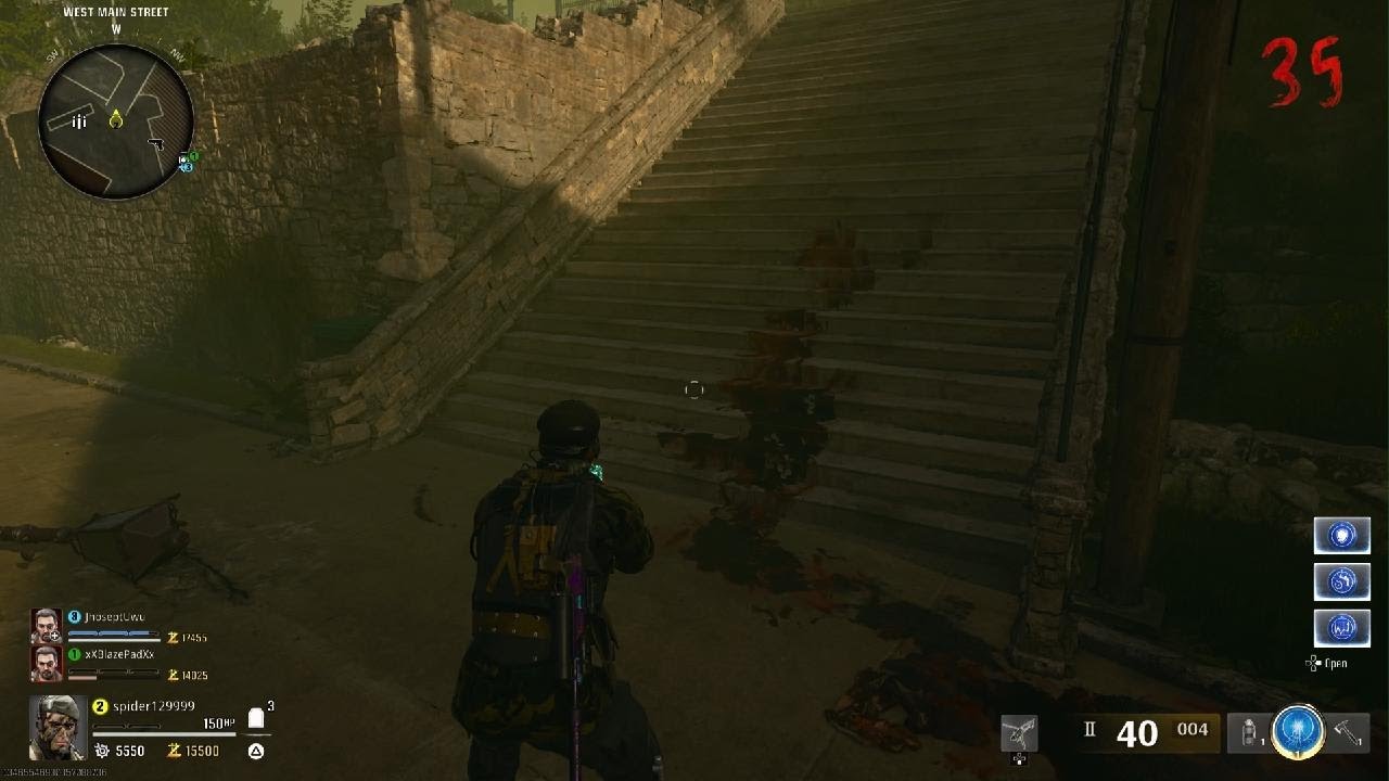 Call of Duty zombies round 35 - YouTube