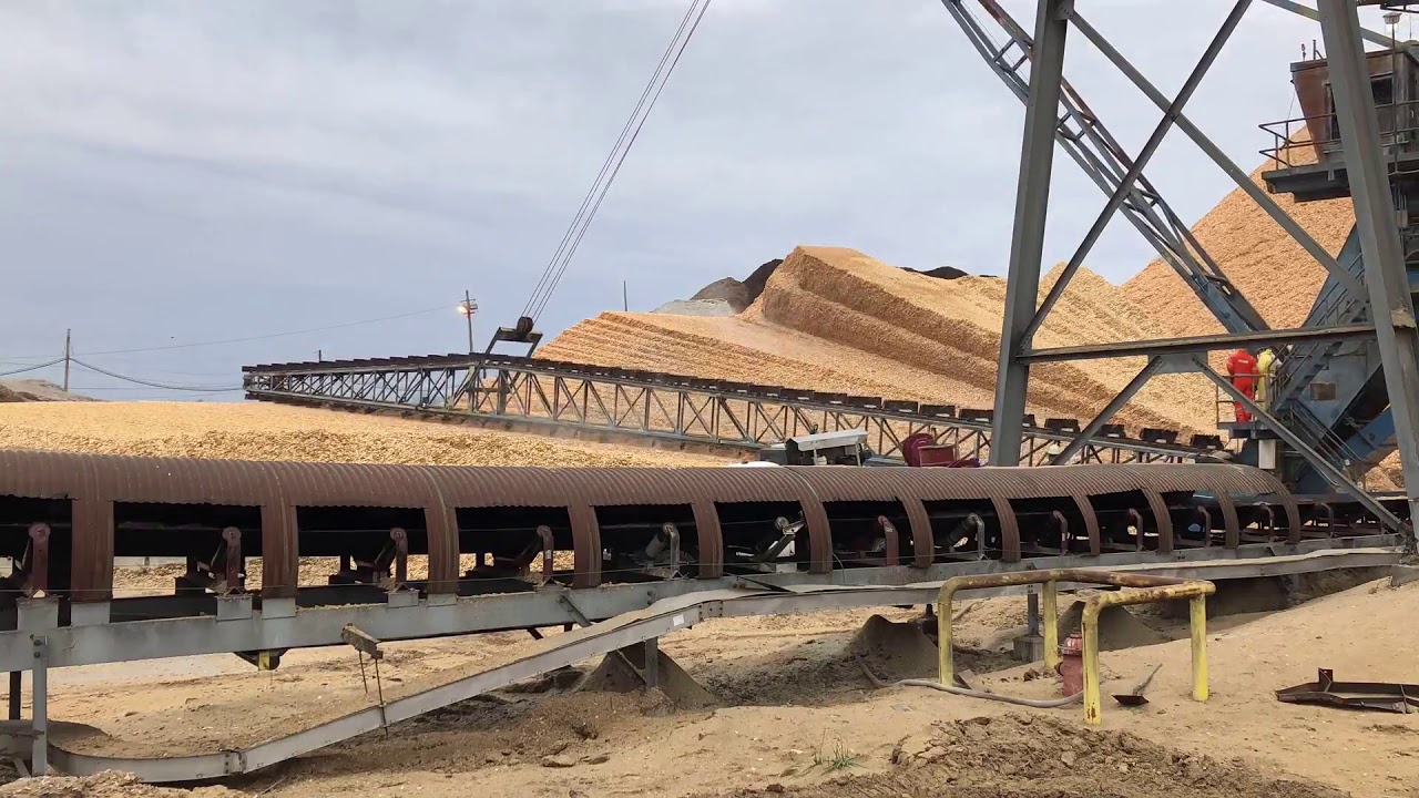 AMECO Group - Circular Stockyard Storage for Pulp & Paper - YouTube