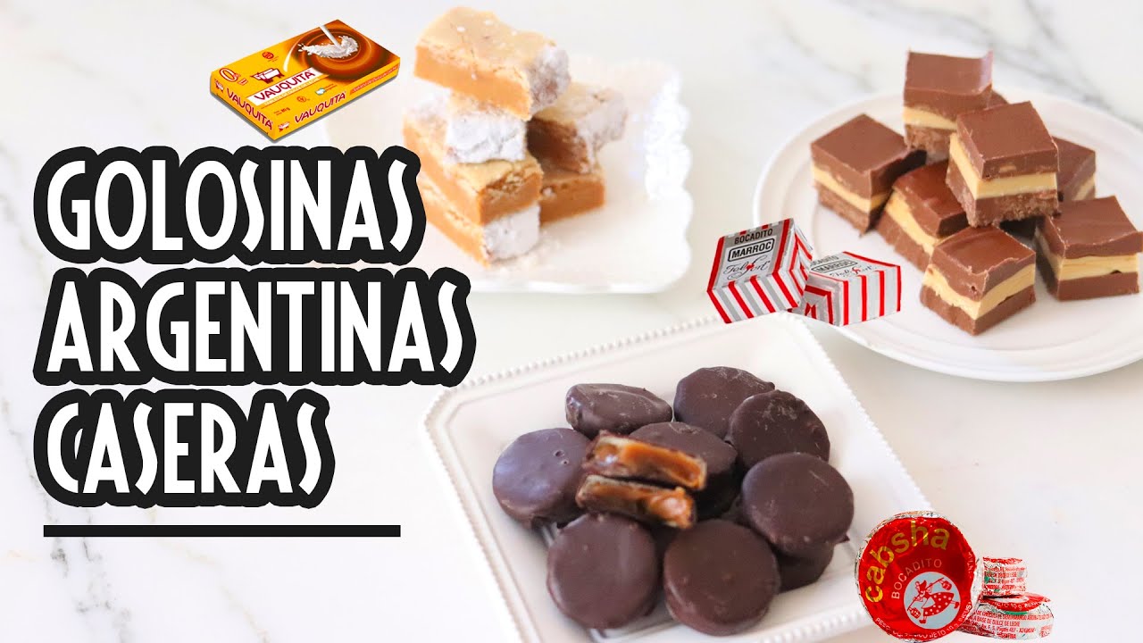 Golosinas argentinas caseras | Homemade argentinian sweets | Marroc ...