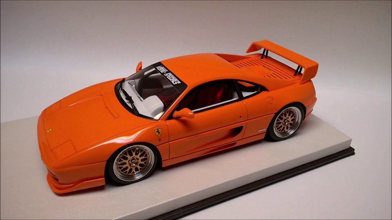 Very rare Ferrari 355 Koenig 1/18 scale by ModelWorkShop - YouTube