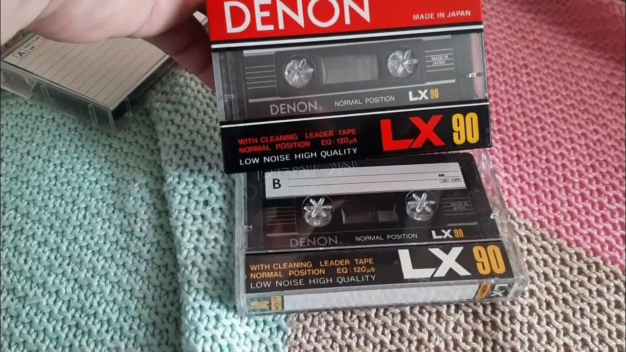 Кассета DENON LX - YouTube