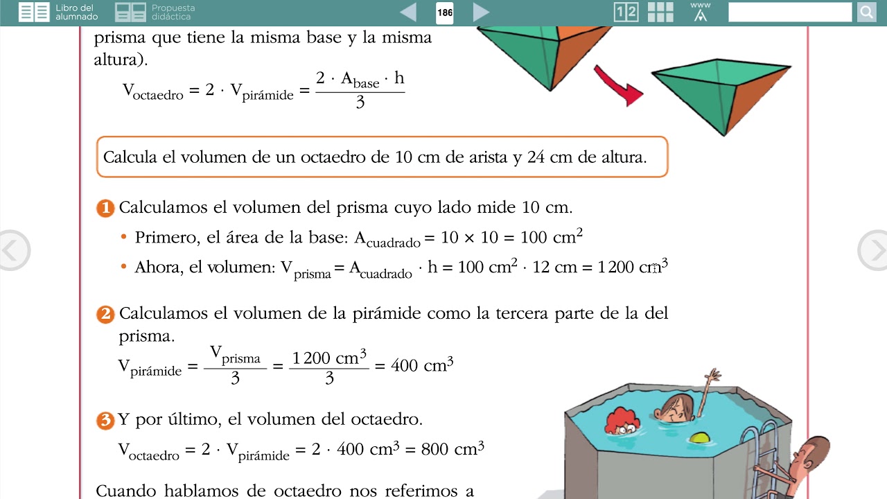 Volumen octaedro - YouTube