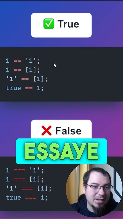 Javascript - C'est quoi la Coercion de Type - YouTube