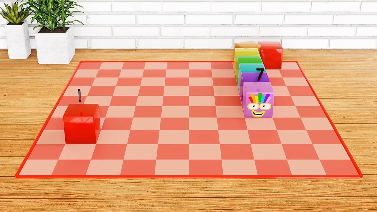 Number ''Snake'' Blocks - YouTube